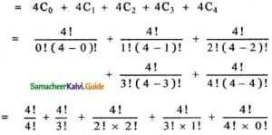 Samacheer Kalvi 11th Maths Guide Chapter 4 Combinatorics and Mathematical Induction Ex 4.3 – TN ...
