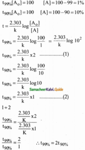 Samacheer Kalvi 12th Chemistry Guide Chapter 7 Chemical Kinetics – TN ...